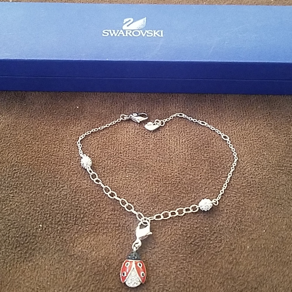 Swarovski Ladybug Bracelet - Gem